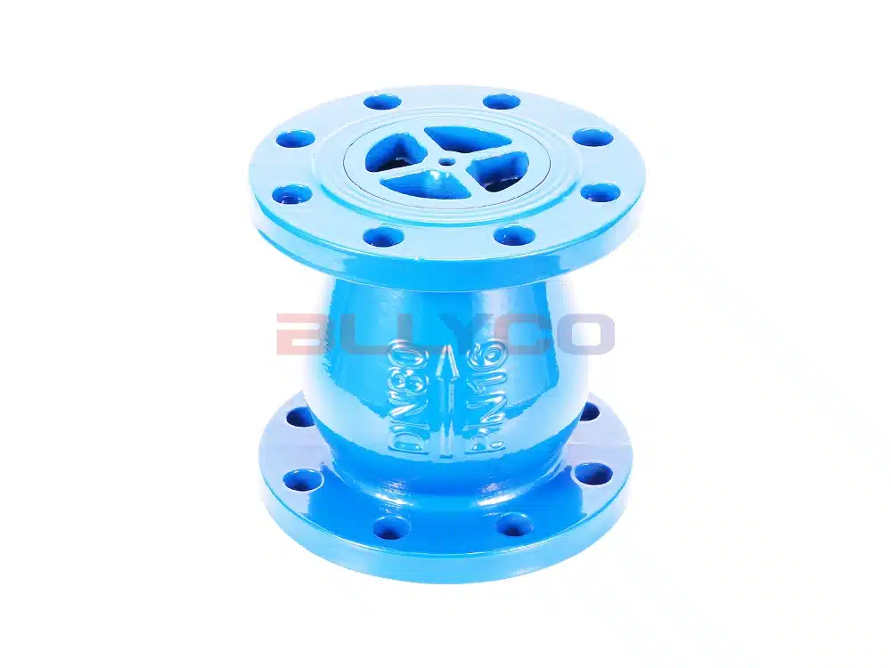 WCB steel muffler check valve HC41X-16C