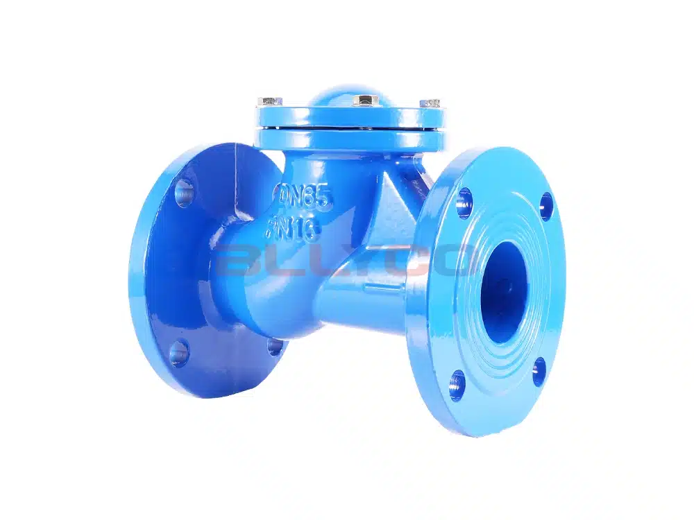 Ductile iron new rubber flap check valve H44X-16Q