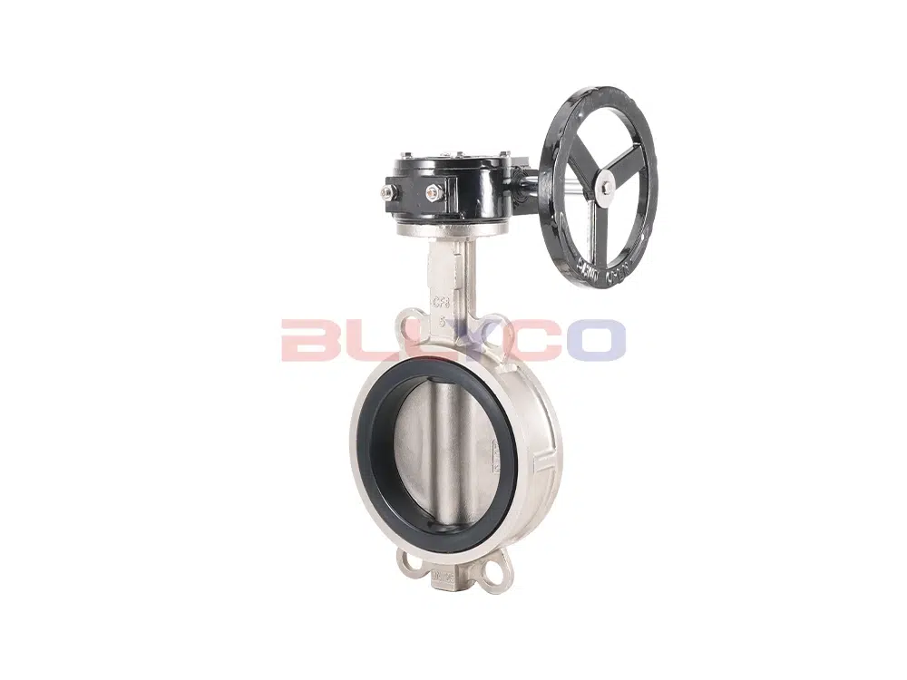 球墨铸铁手柄对夹蝶阀 D71X-16Q