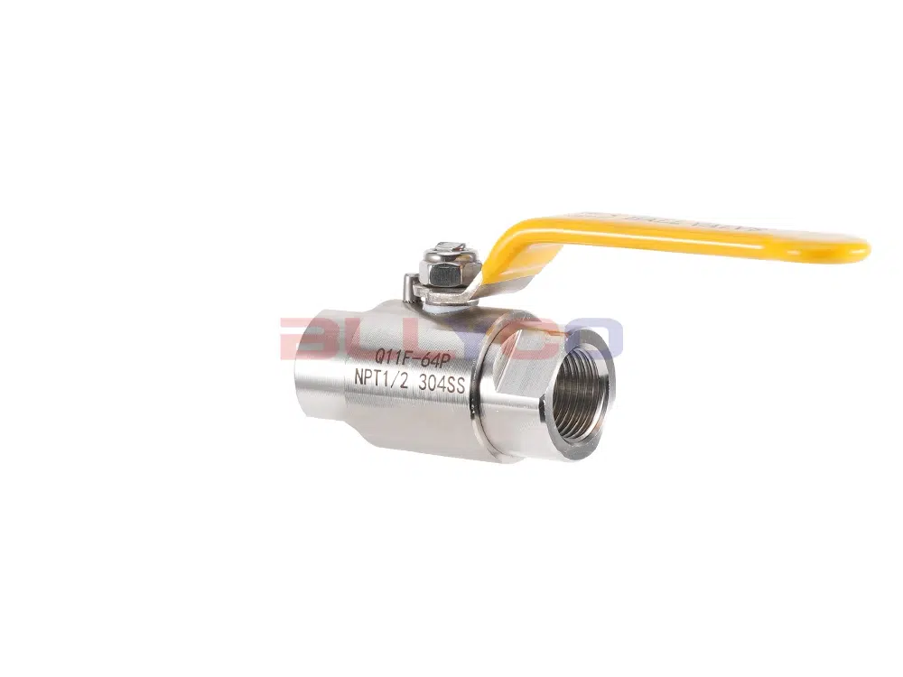 304不锈钢焊接三片式球阀 Q61F-16P