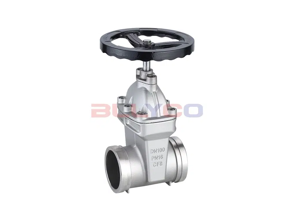 球墨铸铁沟槽明杆闸阀 Z81X-16Q